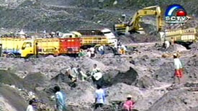 Penambang Pasir di Lereng Merapi Tetap Beraktivitas - News Liputan6.com