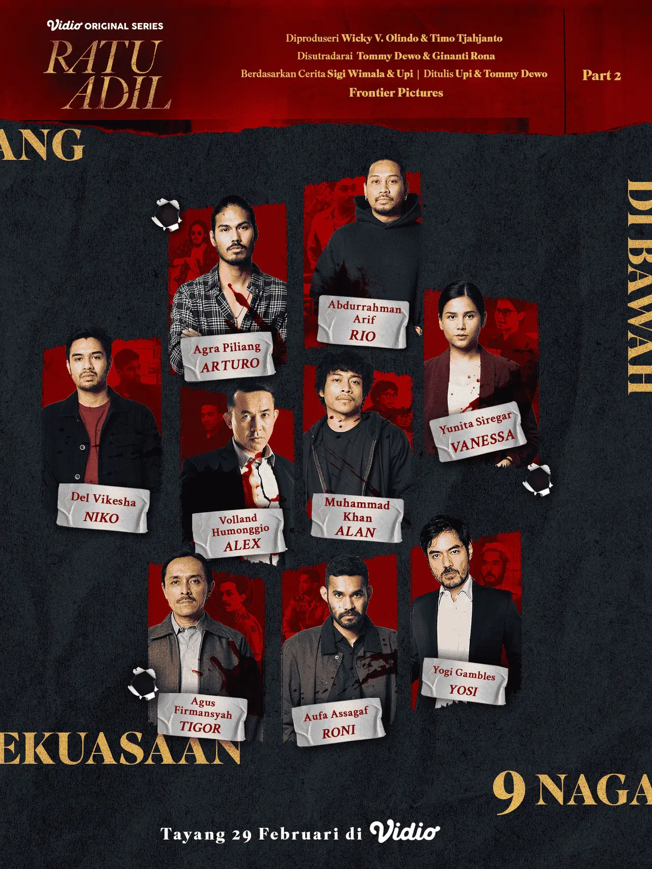 Vidio Rilis Poster Pertama Ratu Adil, yang Dibintangi oleh Dian ...