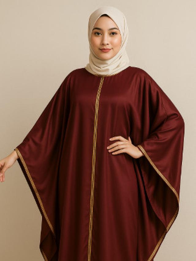 5 Model Baju Abaya Kimono, Inspirasi untuk Tampil Beda - Hot Liputan6.com