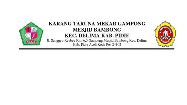 3 Contoh Kop Surat dan Cara Membuatnya dengan Mudah - Hot Liputan6.com