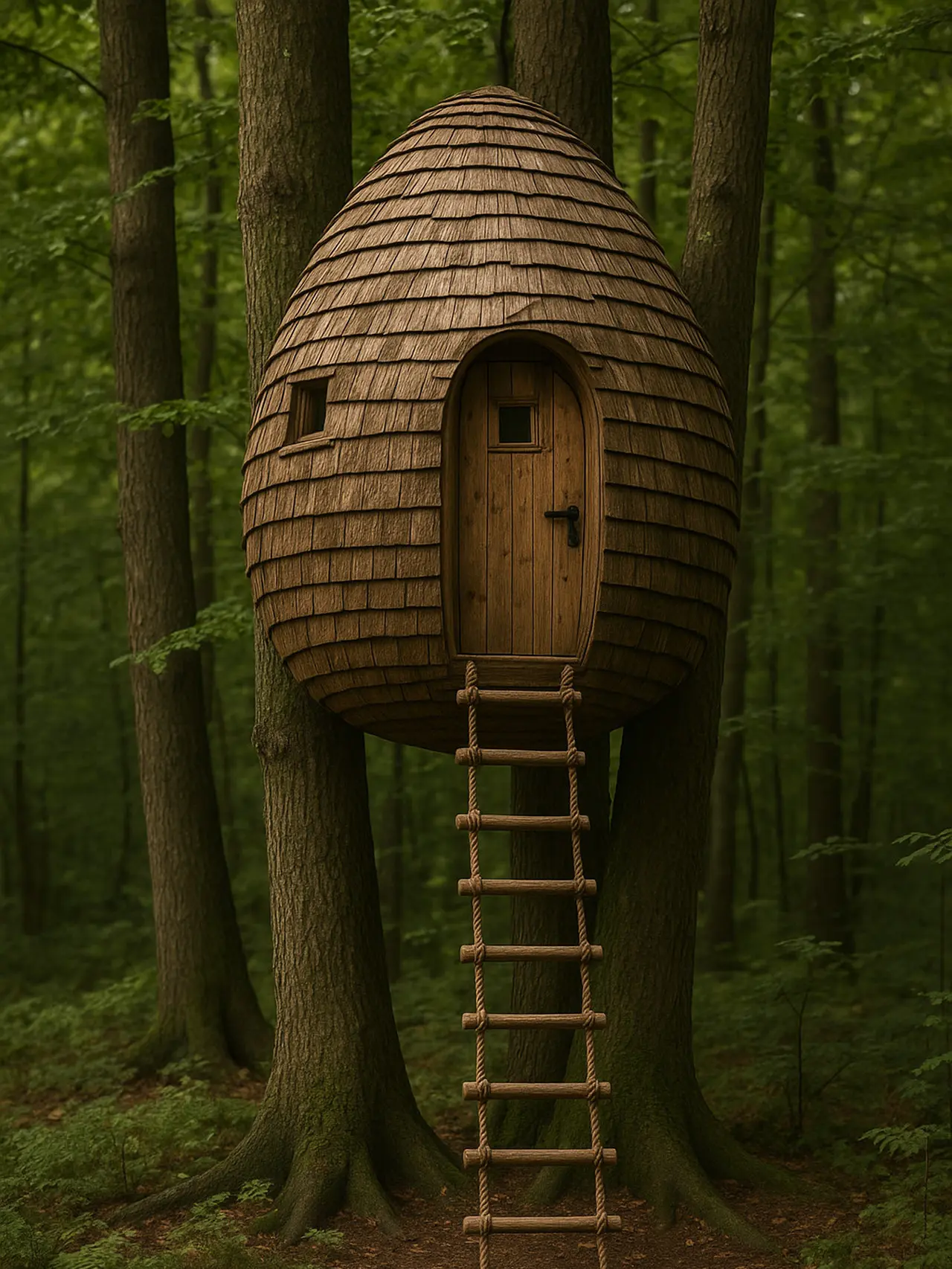 7 Inspirasi Model Rumah Kayu Sederhana di Pohon, Estetik dan Nyaman ...