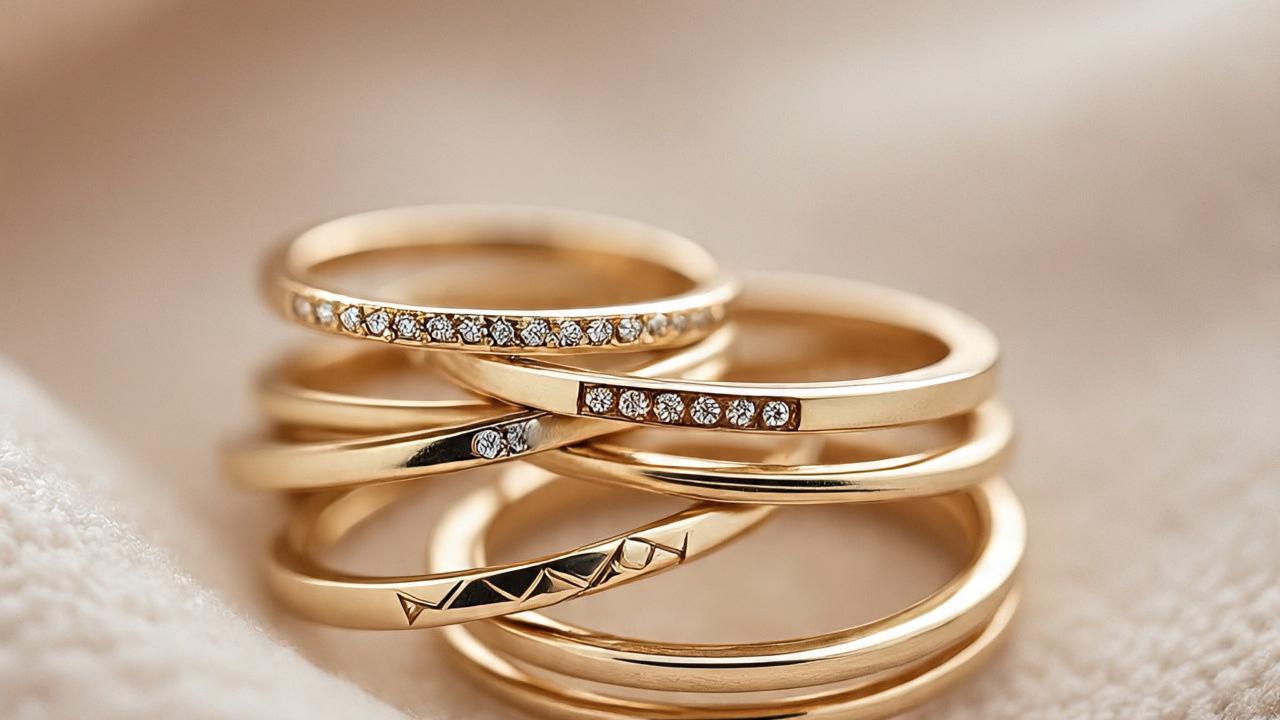 10 Desain Cincin Emas Aesthetic yang Unik dan Minimalis, Simpel tapi ...