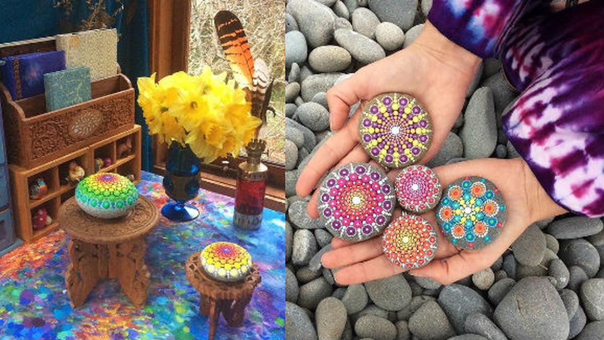 Dengan Sentuhan Seni, Sebuah Batu Pun Bisa Menjadi Hiasan Rumah - Photo ...