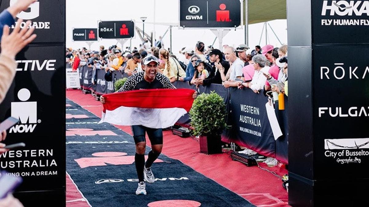 10 Potret Ditto Percussion Ikut Ironman Triathlon di Australia, Bangga ...