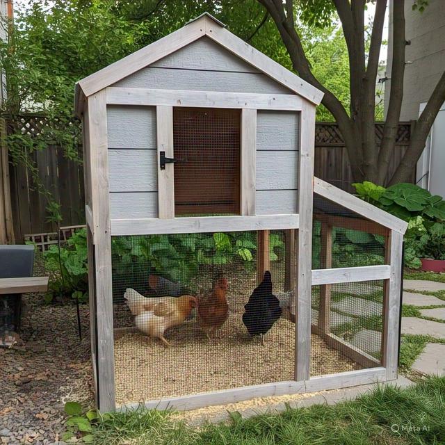 12 Model Kandang Ayam Minimalis di Lahan Sempit, Bisa Dipakai di Perkotaan