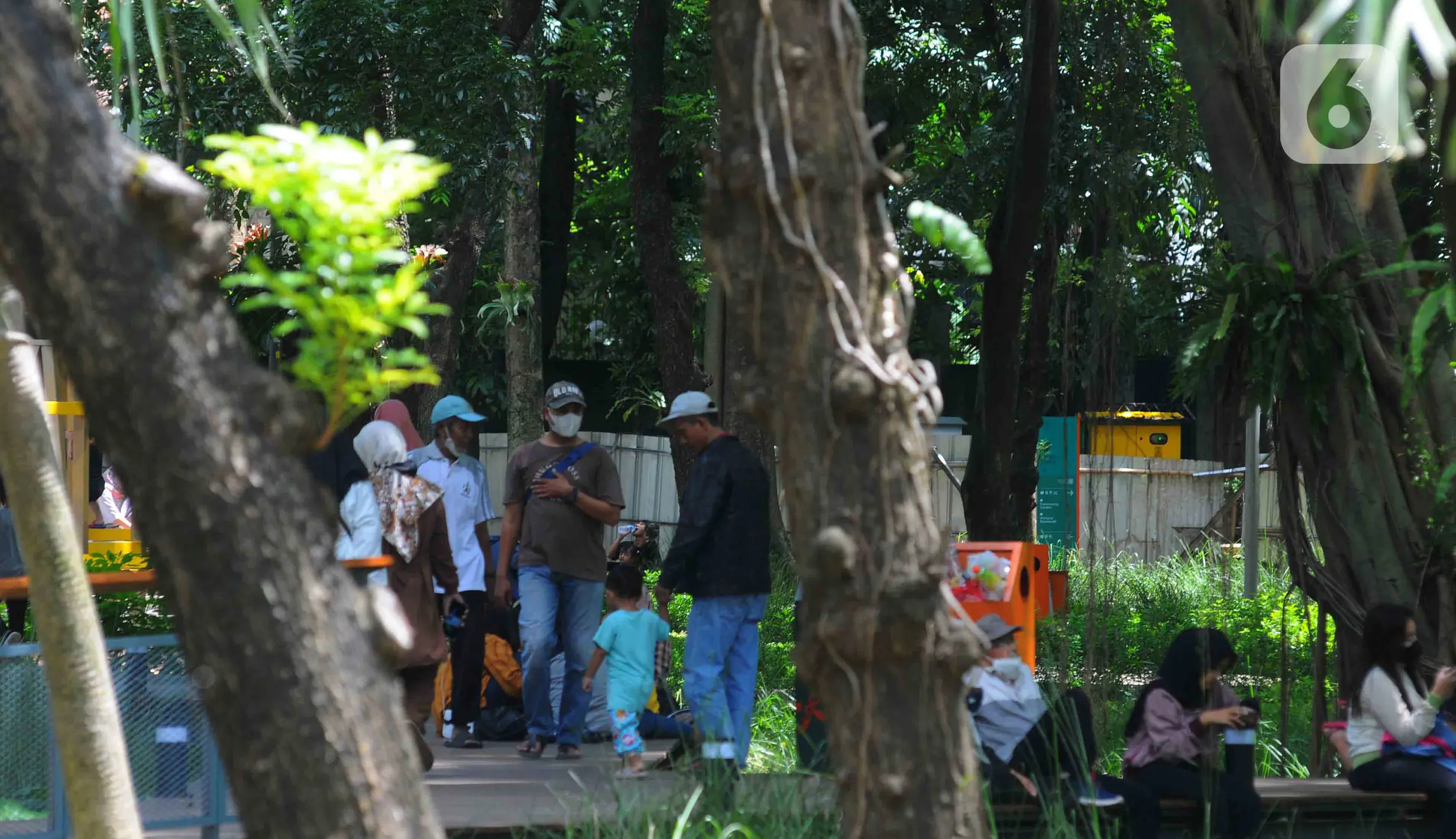 Ruang Terbuka Hijau di Jakarta Ditarget Capai 30 Persen - Foto Liputan6.com