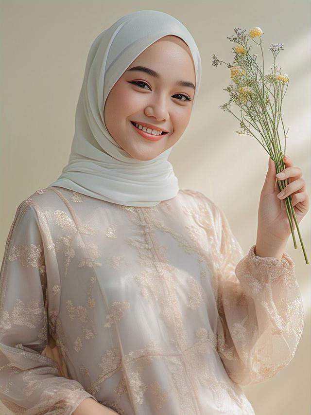 7 Model Gamis Brokat Satin Remaja 2025, Cocok untuk Kondangan hingga ...