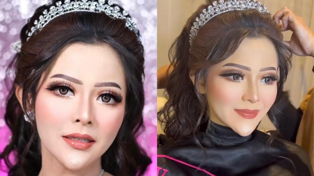 8 Detail Makeup Bella Bonita di Acara Ngunduh Mantu Sukses Curi Atensi, Usung Konsep Classic ...