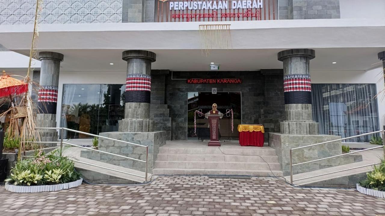 Kabupaten Karangasem Bali Resmi Punya Perpus Keren, Punya Banyak ...