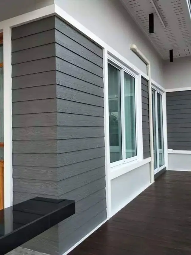 7 Desain Dinding Depan Rumah yang Estetik dan Minimalis - Citizen6 ...