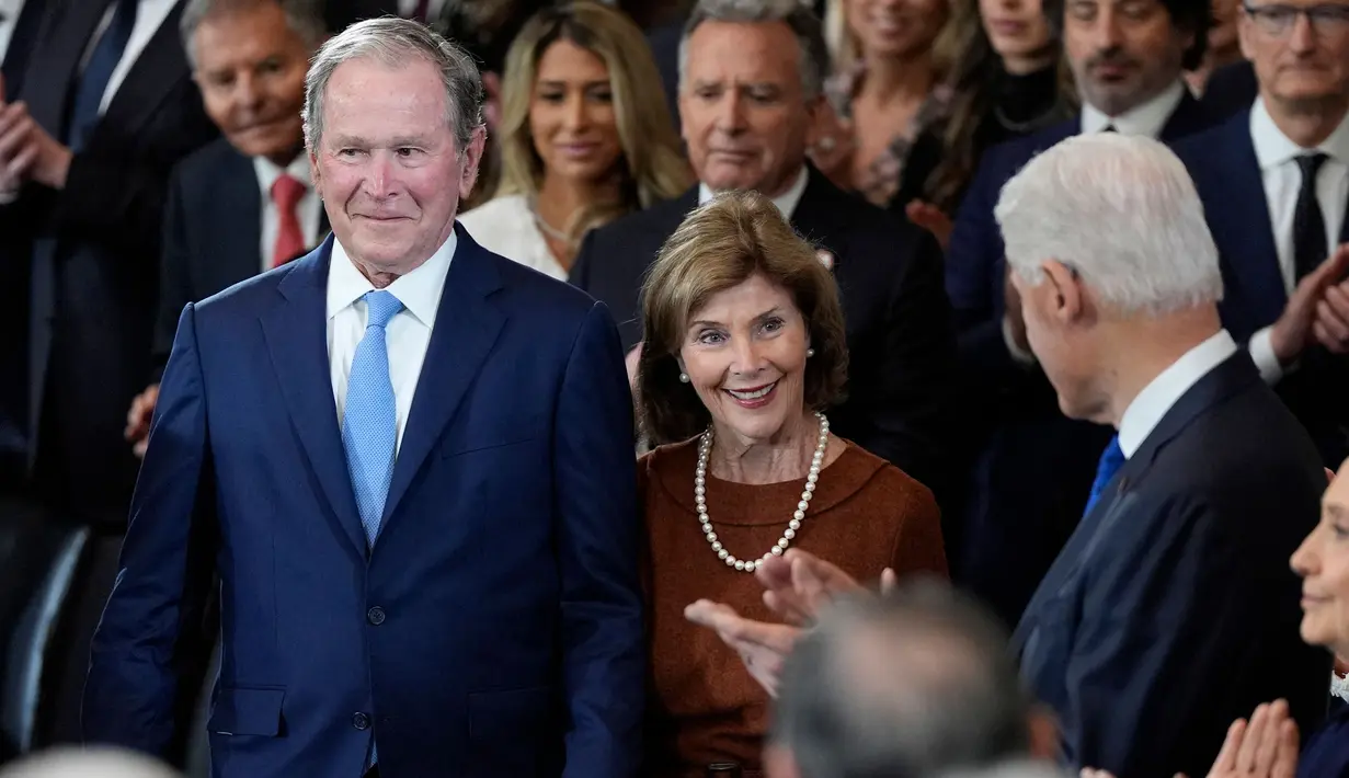 Mantan Presiden dan Sejumlah Tokoh Dunia Hadiri Pelantikan Donald Trump ...