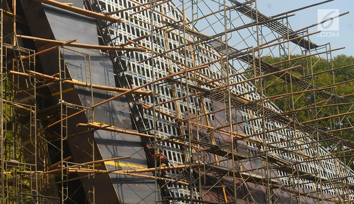 FOTO: Memantau Pembuatan Kaldron Utama Penyalaan Api Asian Games 2018 ...