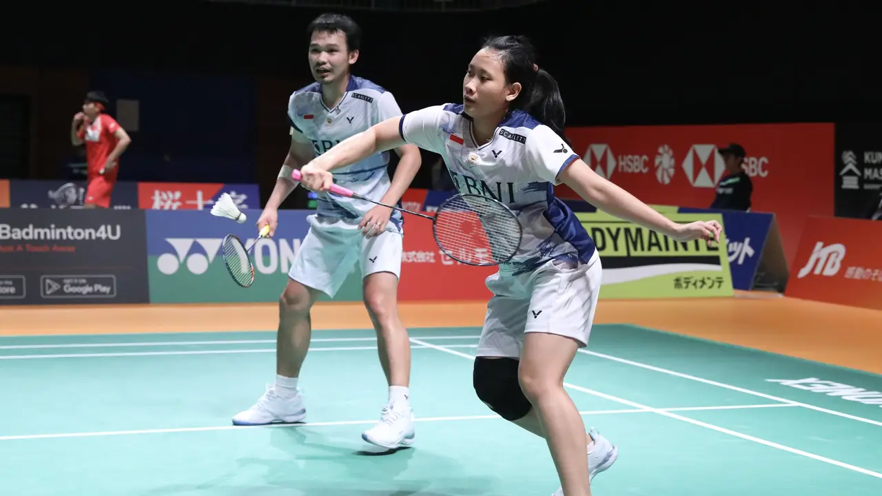 China Masters 2023: Gregoria Mariska Tunjung dan Rinov / Pitha Tersingkir - Ragam Bola.com
