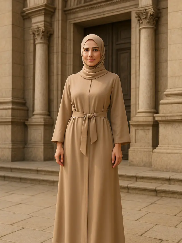 7 Model Gamis Kaftan 2025 yang Cocok untuk Ibu Muda agar Tetap Stylish ...