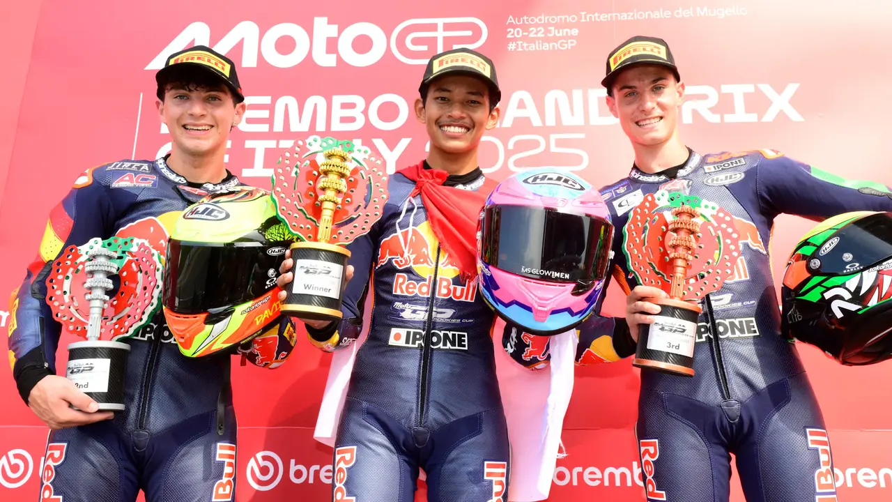 Bikin Bangga! Veda Ega Pratama Back to Back Podium Juara di Red Bull ...