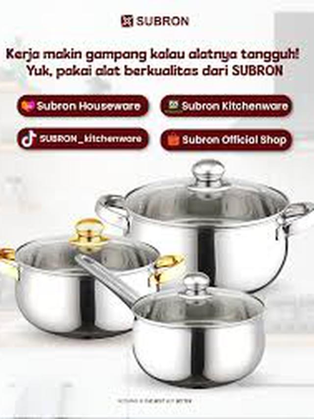 14 Merk Panci Stainless Terbaik dan Harganya, Awetnya Puluhan Tahun