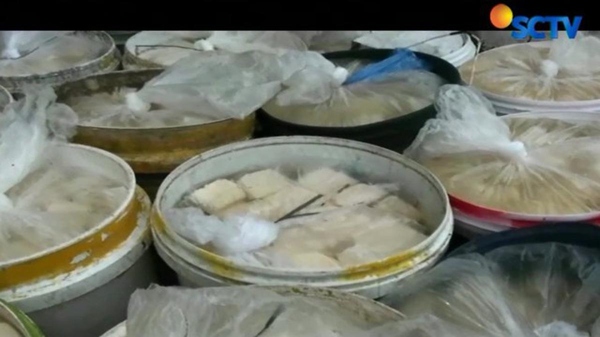 Pabrik Tahu Berformalin di Palembang Sudah Beroperasi Selama 4 Tahun