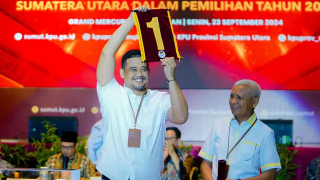 Pilkada Sumut 2024: Bobby Nasution-Surya Nomor Urut 1, Edy Rahmayadi-Hasan Basri 2 - Regional ...