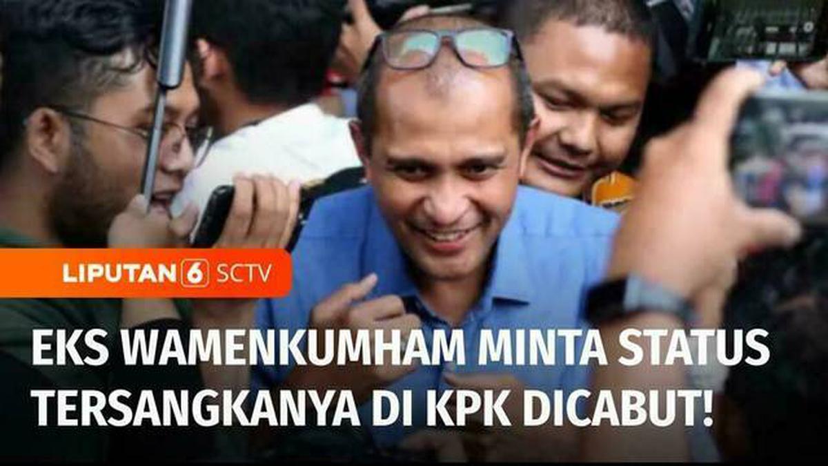 VIDEO: Eks Wamenkumham, Eddy Hiariej Minta Hakim Pengadilan Kabulkan Gugatan Praperadilannya ...
