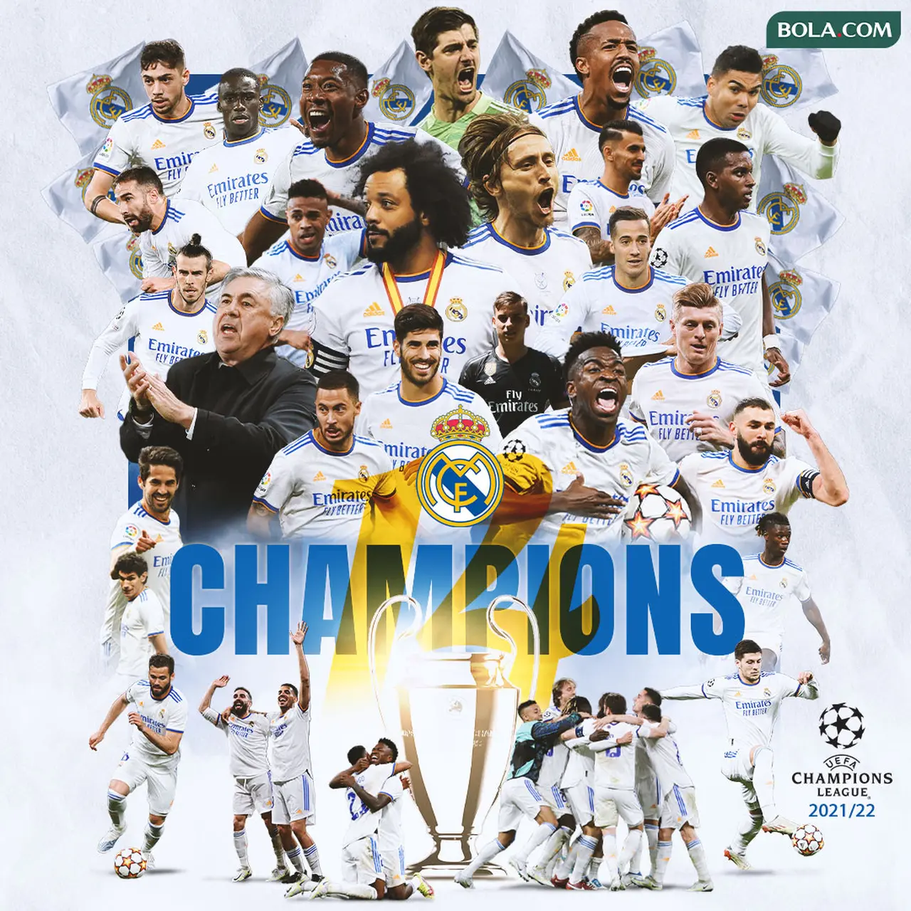 Daftar Juara Liga Champions dari Masa ke Masa: Real Madrid 14 Gelar ...