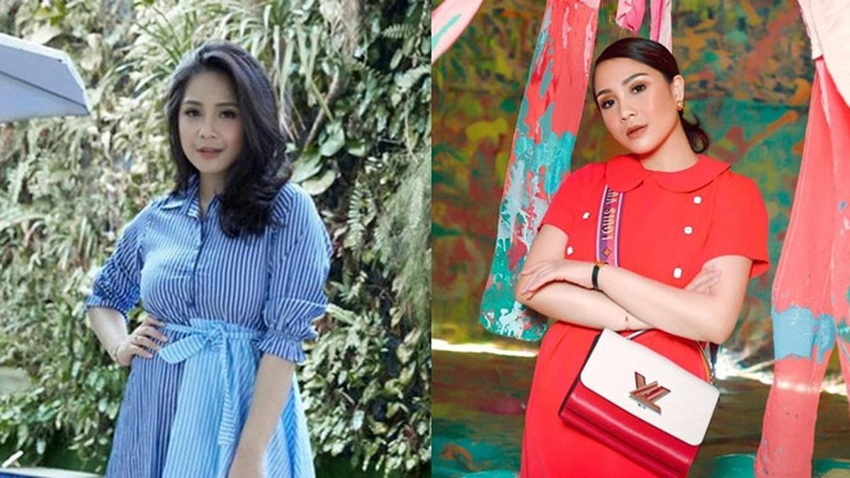6 Transformasi Nagita Slavina Sebelum Vs Sesudah Diet Ketat, Makin Langsing - Hot Liputan6.com
