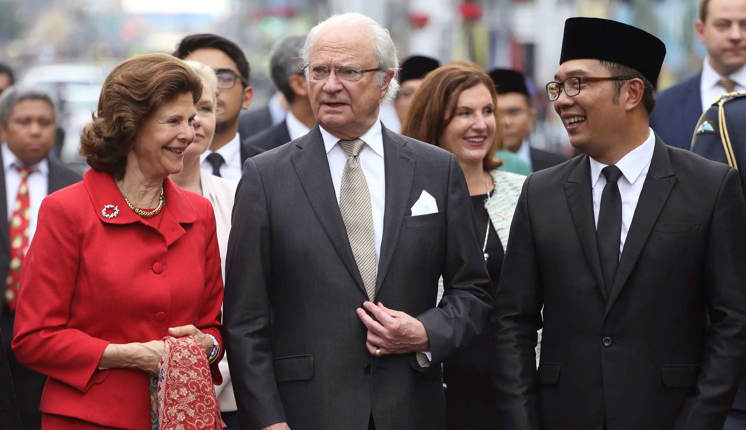 Ridwan Kamil Kenalkan Viking kepada Raja Swedia - Foto Liputan6.com