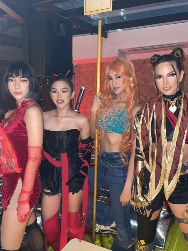 6 Potret Seleb di Ulang Tahun ‘Geng Aries’, BCL Cosplay Jadi Sailor ...