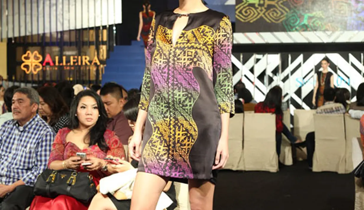 Koleksi Batik ALLEIRA Pada Batik Fashion Nation 2014