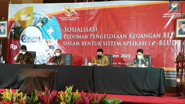 Kemendagri Sosialisasi Penggunaan e-BLUD Permudah Pemda Kelola Keuangan Daerah - News Liputan6.com