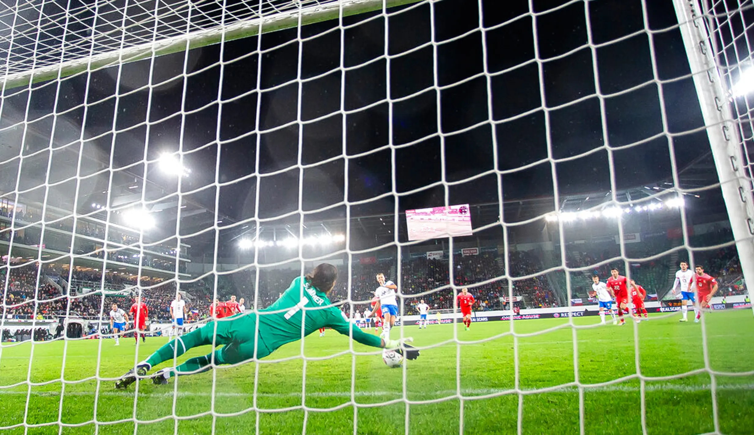 Swiss Benamkan Republik Ceko di UEFA Nations League - Foto Liputan6.com
