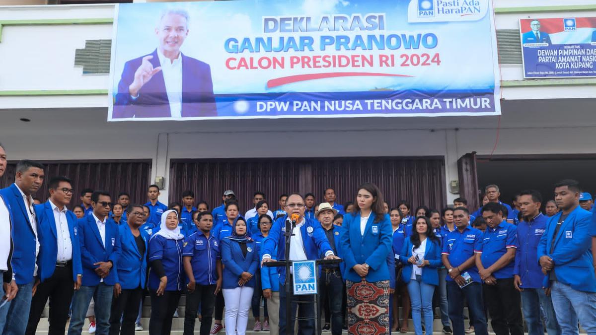 Hasil Rakerwil, DPW PAN NTT Sepakat Usung Ganjar Pranowo Capres 2024 - News Liputan6.com