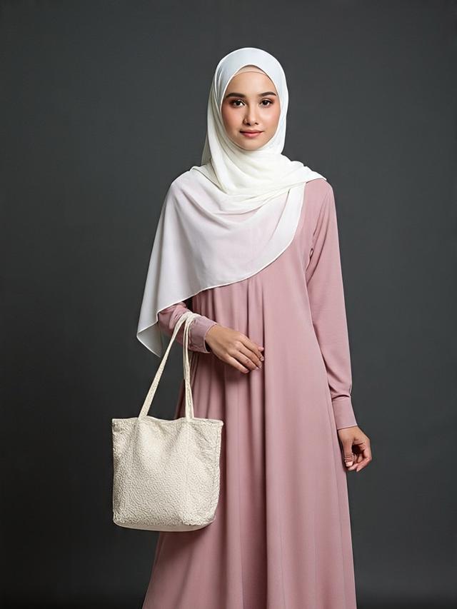 7 Inspirasi Gamis Remaja yang Stylish dan Kekinian, Cocok untuk Hangout ...