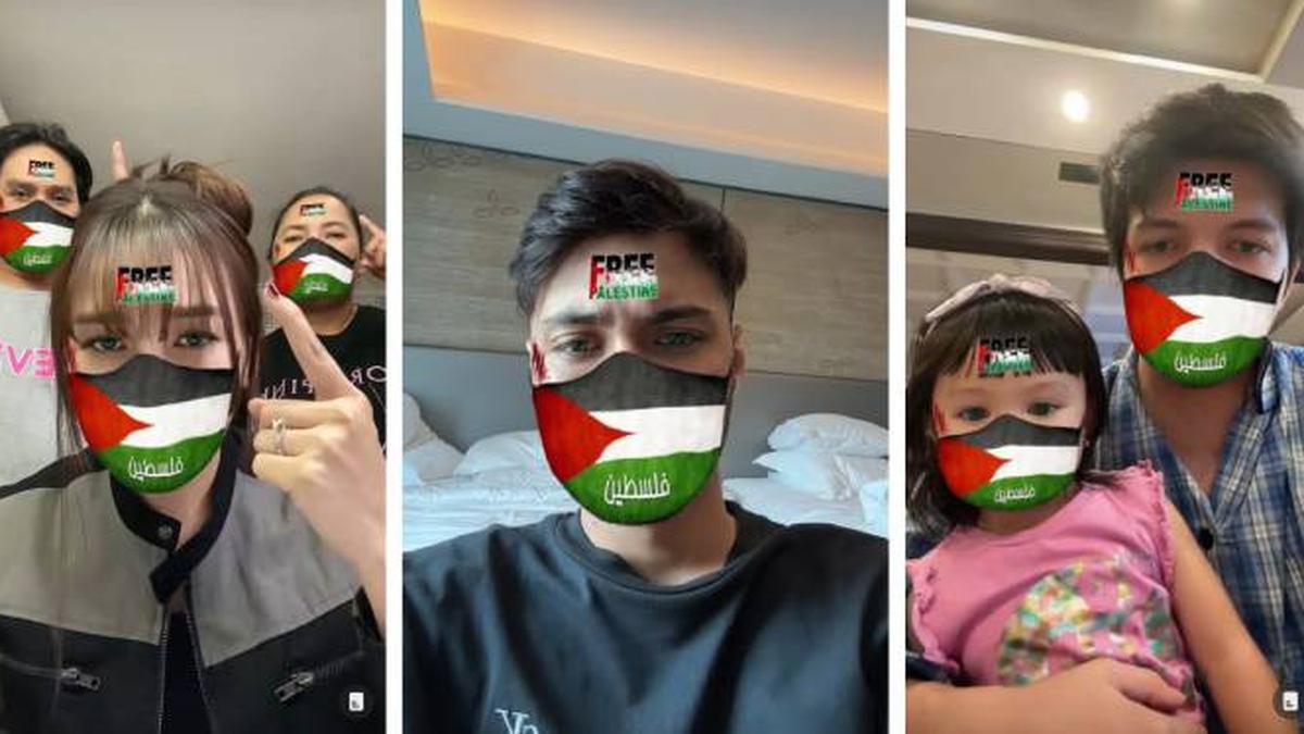 Potret 7 Artis Nyatakan Free Palestine, Ada Refal Hady hingga Ameena ...