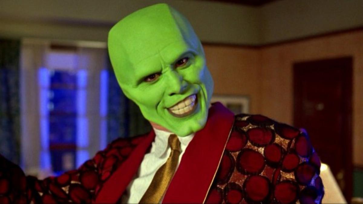 Foto Transformasi Jim Carrey Sebagai The Mask