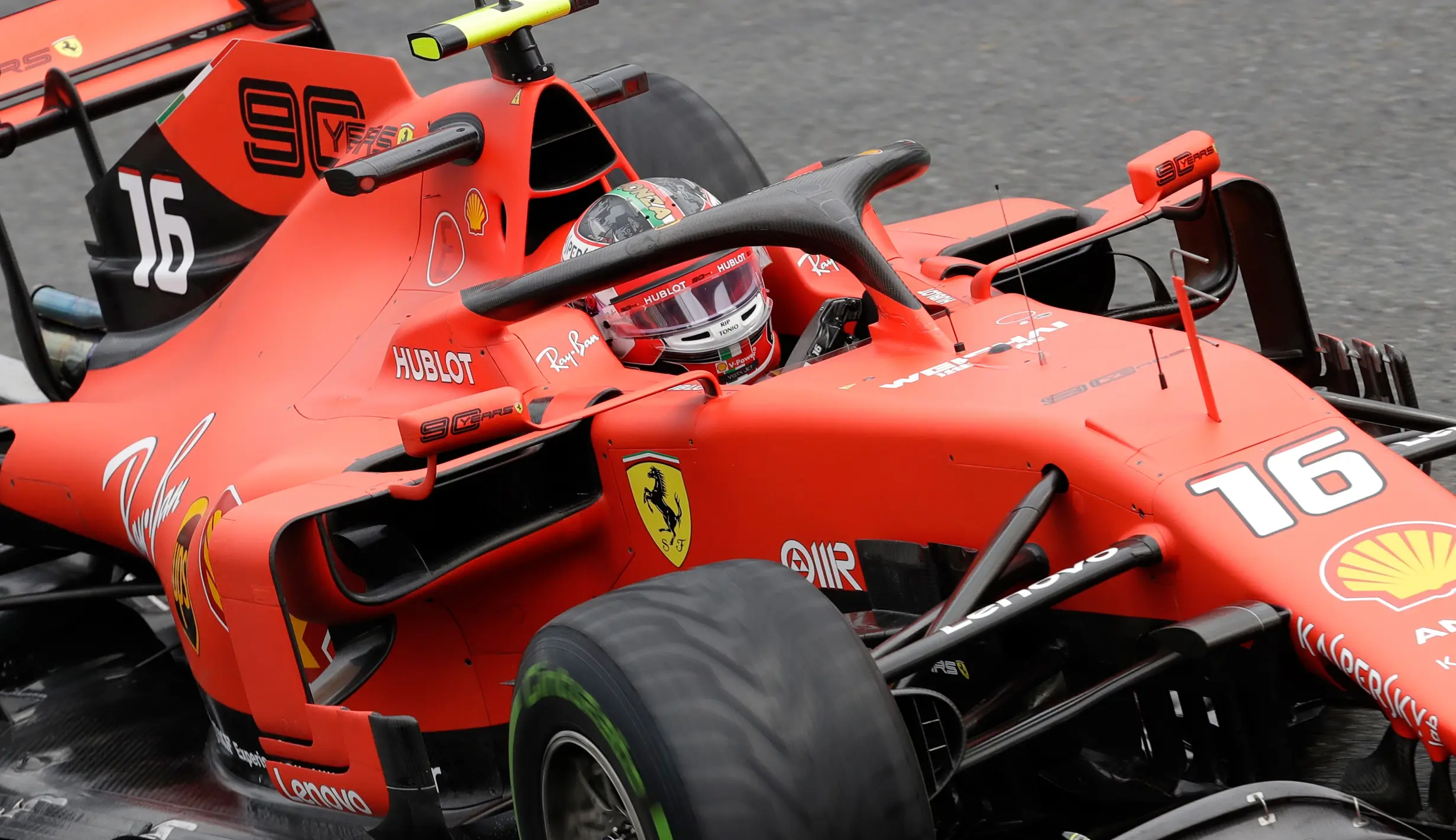 FOTO: Charles Leclerc Tercepat di FP1 F1 GP Italia 2019 - Foto Liputan6.com