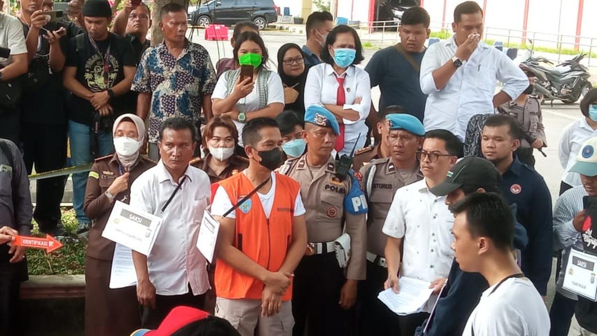 Akbp Achiruddin Hasibuan Dihadirkan Dalam Rekonstruksi Kasus