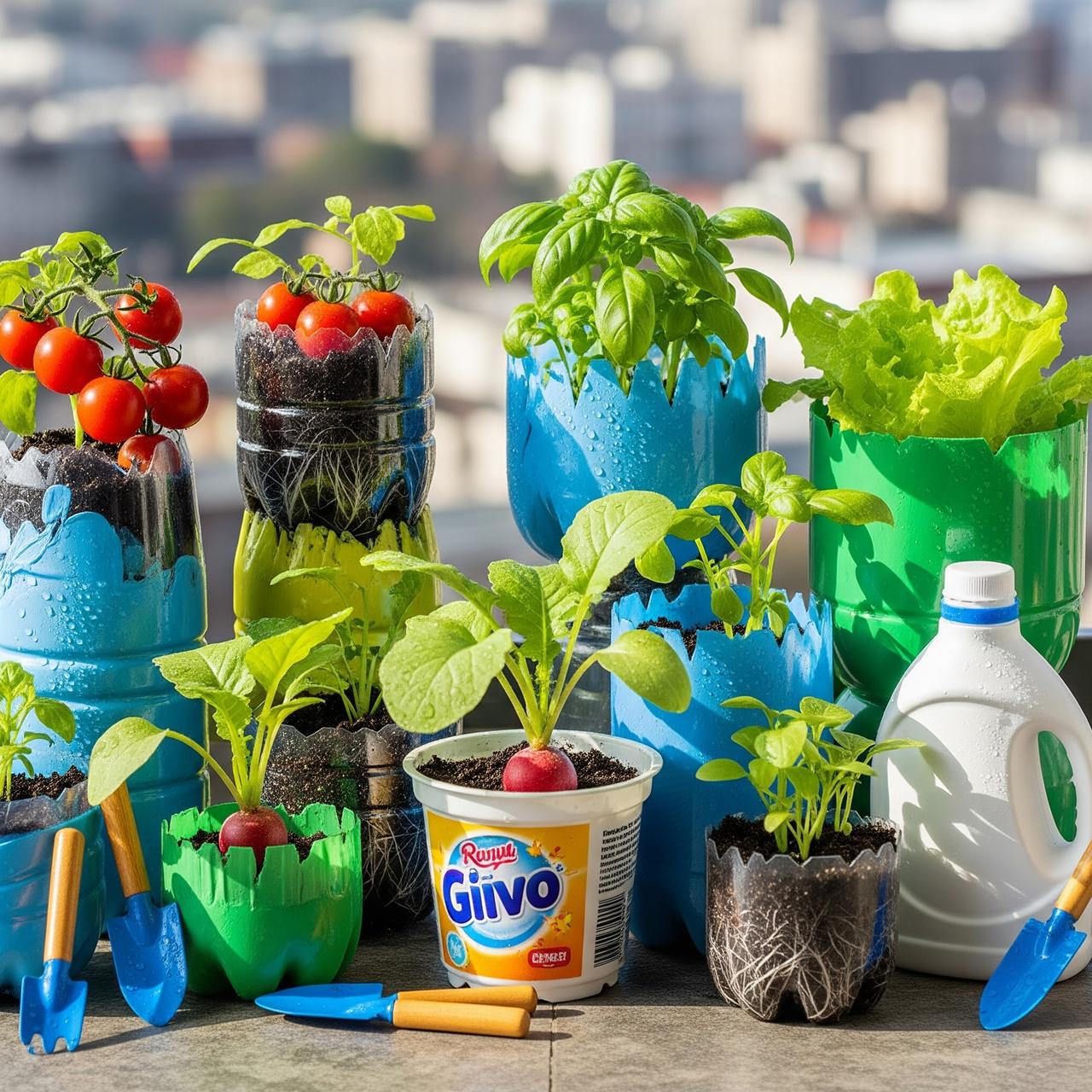 8 Cara Membuat Kebun Mini Sayuran dengan Pot Plastik Bekas di Rumah ...