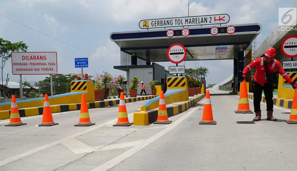 FOTO: Melihat Pembangunan Jalan Tol Medan - Binjai Seksi I - Foto ...