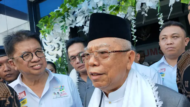 Rekonsiliasi Prabowo-Sandi, Ma'ruf Amin: Tinggal Tunggu Pertemuan ...