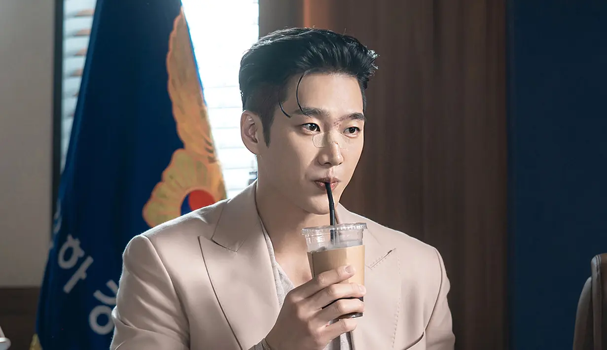 Pesona Ahn Bo Hyun Jadi Chaebol dan Detektif dalam Drakor Flex x Cop ...