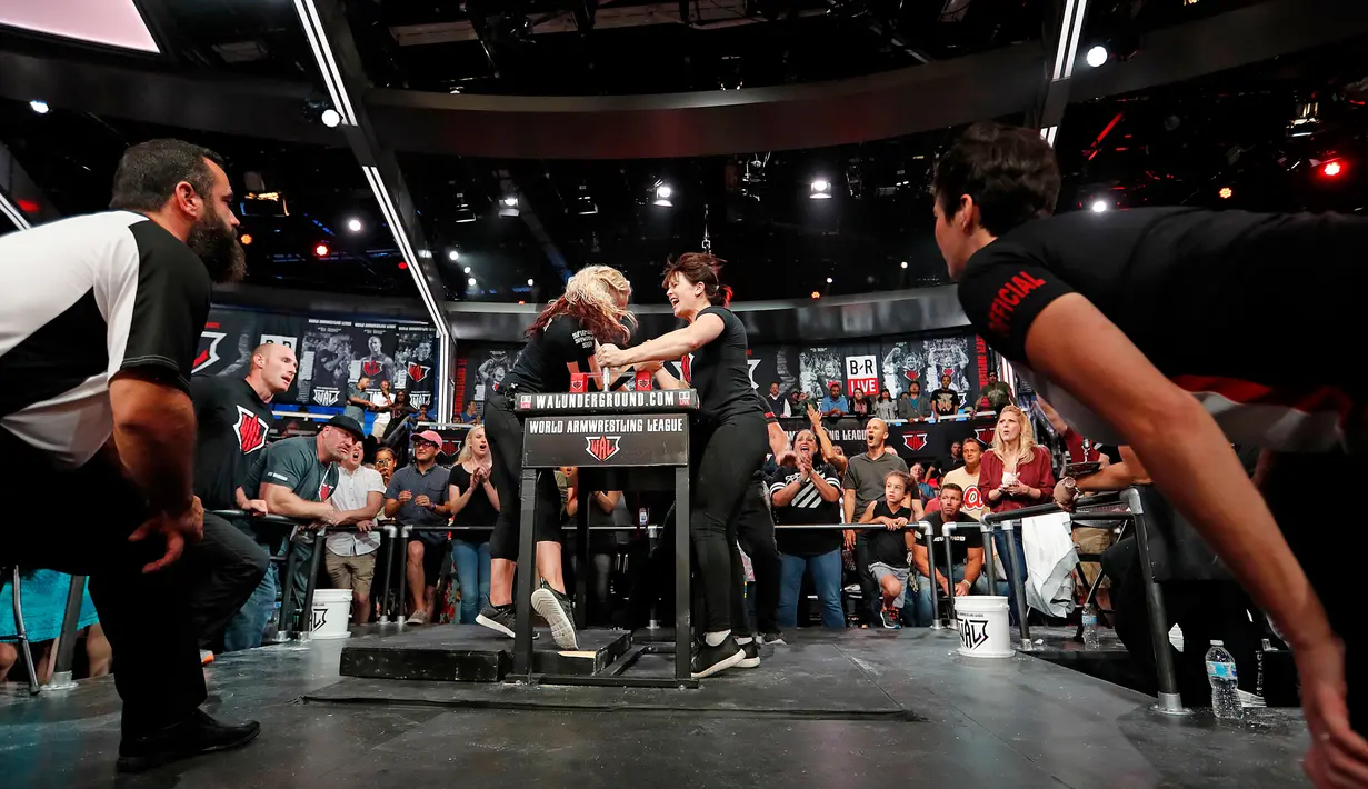 FOTO: Intip Kejuaraan Dunia Adu Panco di Atlanta - Foto Liputan6.com