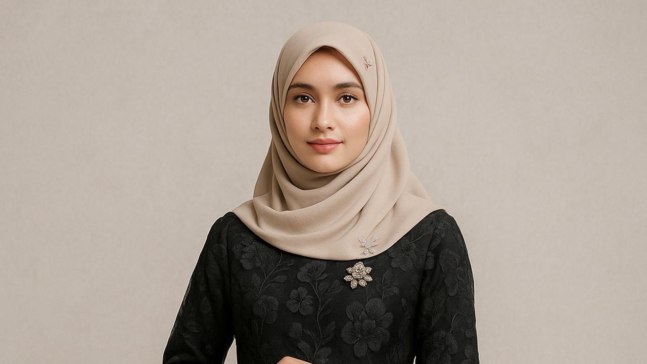 Gamis Hitam Cocok dengan Jilbab Warna Apa? Ini 8 Rekomendasi dan Contohnya