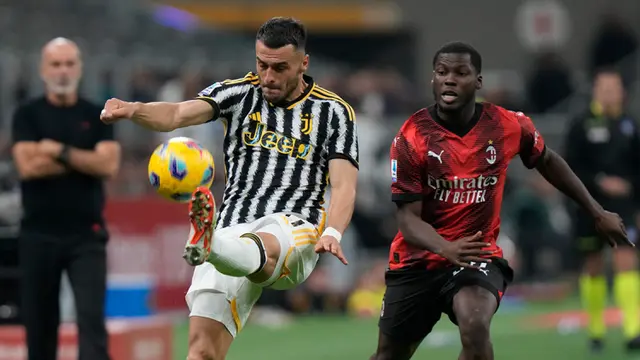 Link Live Streaming AC Milan vs Juventus Serie A 24 November 2024, Laga Big Match Dua Tim Besar ...