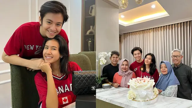 7 Potret Ultah Shenina Cinnamon ke-26, Angga Yunanda Beri Tas dan Kalung - Hot Liputan6.com