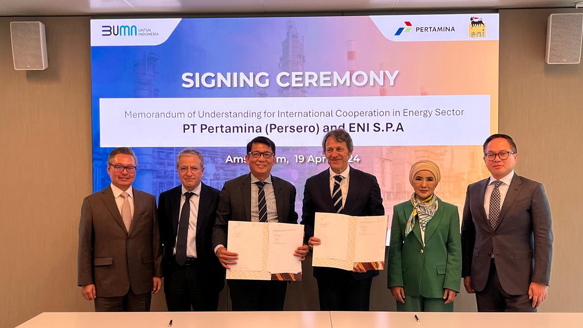 Pertamina-ENI Tandatangani MOU Pengelolaan Hulu Migas, Guna Perkuat Ketahanan Energi Nasional ...