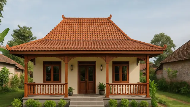 8 Model Rumah Vernakular Kontemporer di Desa, Perpaduan Desain ...