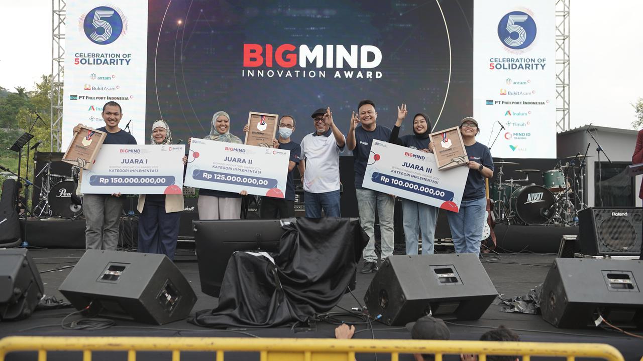 MIND ID Umumkan Pemenang Kompetisi BIGMIND Innovation Award 2022
