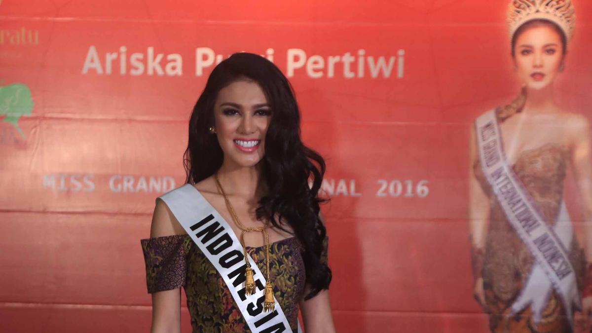 Ariska Putri Pertiwi Wakili Indonesia di Miss Grand International