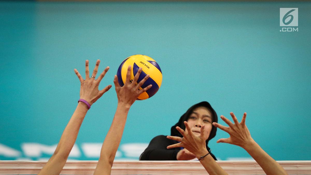PHOTO: Timnas Voli Putri Indonesia Lolos ke Final SEA Games 2017