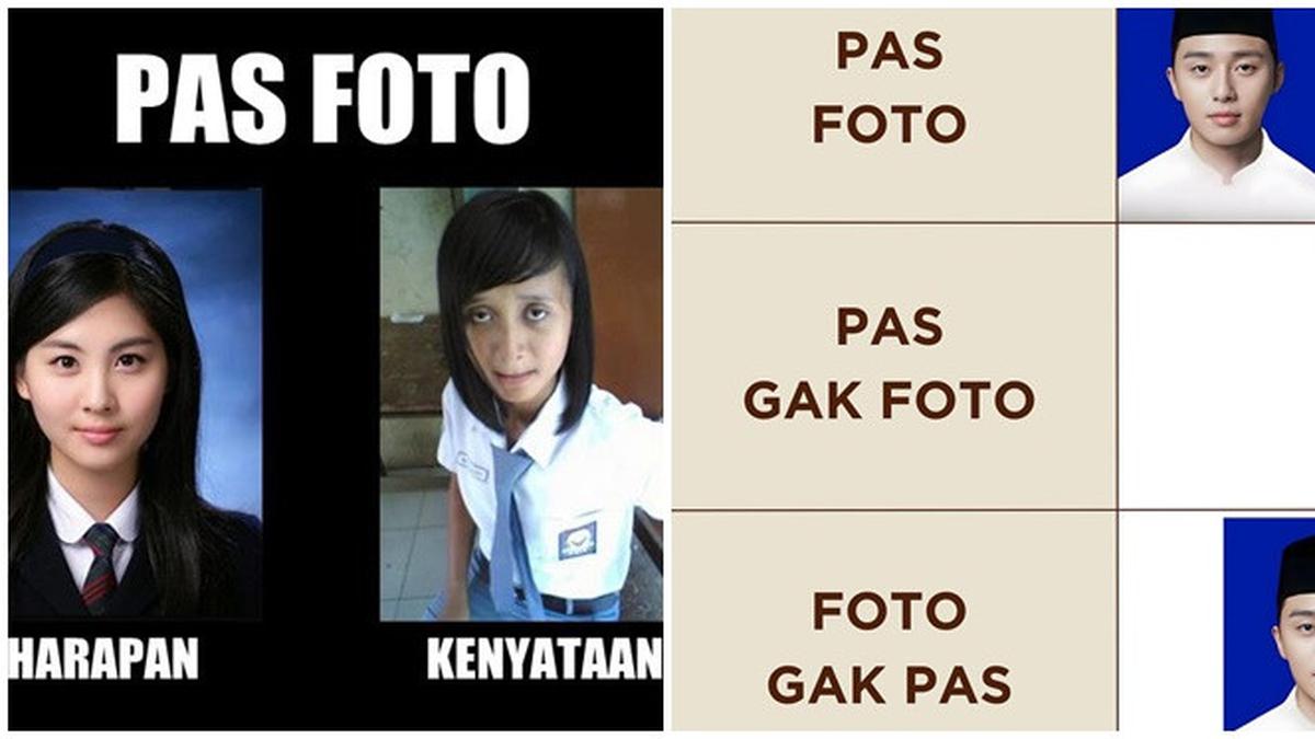 6 Meme Pasfoto Ini Kocak, Bikin Angguk Setuju Sekaligus Tepuk Jidat ...
